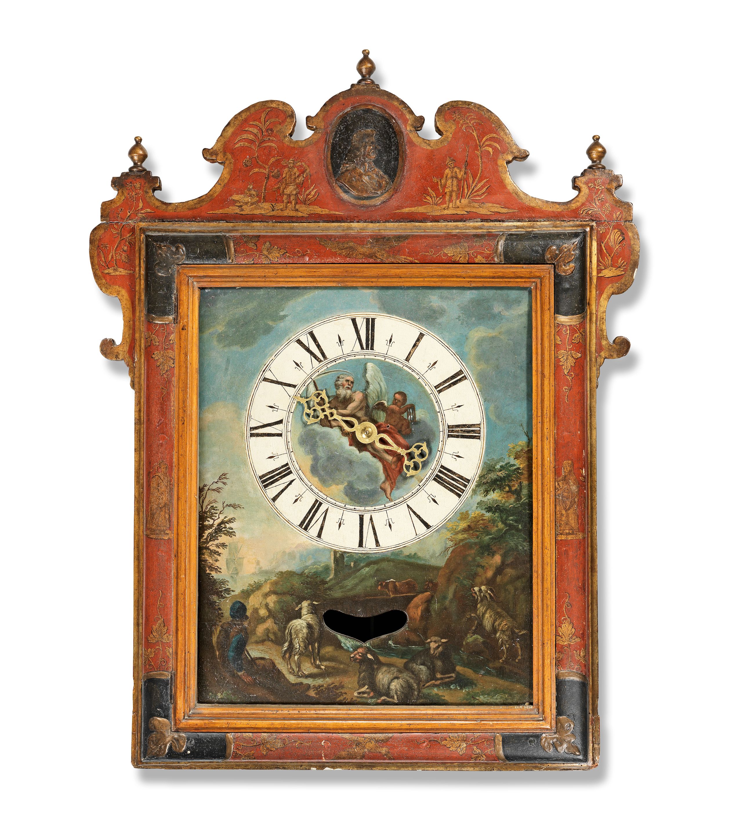 Bonhams : A fine and rare mid 18th century Chinoiserie decorated weight ...
