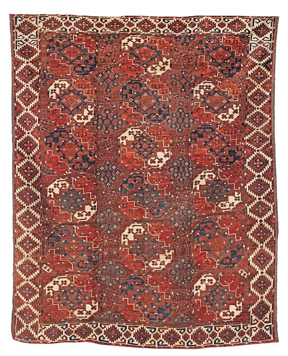 Bonhams : An Esari Carpet Afghanistan 217cm x 179cm