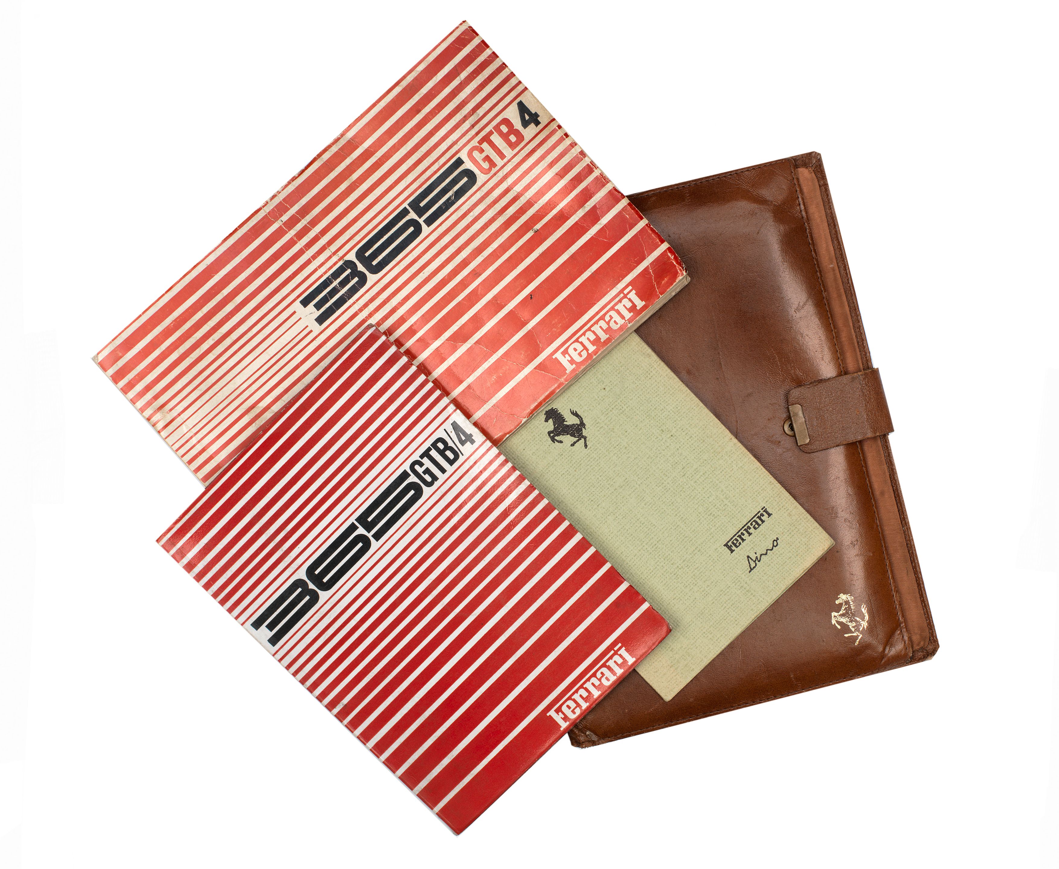 Bonhams Cars : A Ferrari 365 GTB/4 'Daytona' owner's leather wallet ...