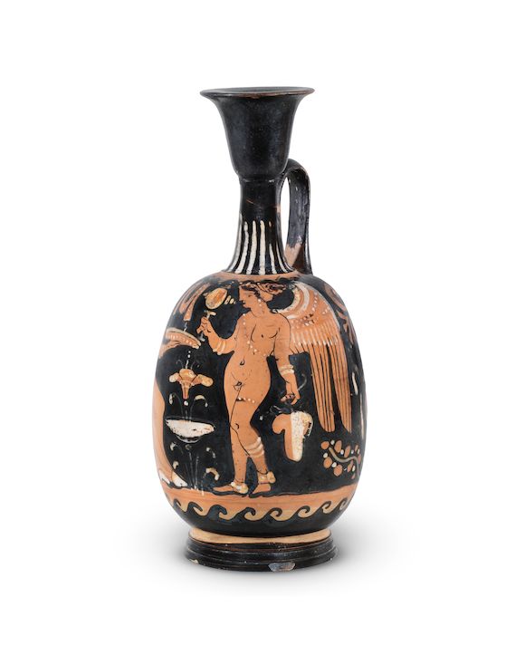 Bonhams : A Greek red-figure lekythos