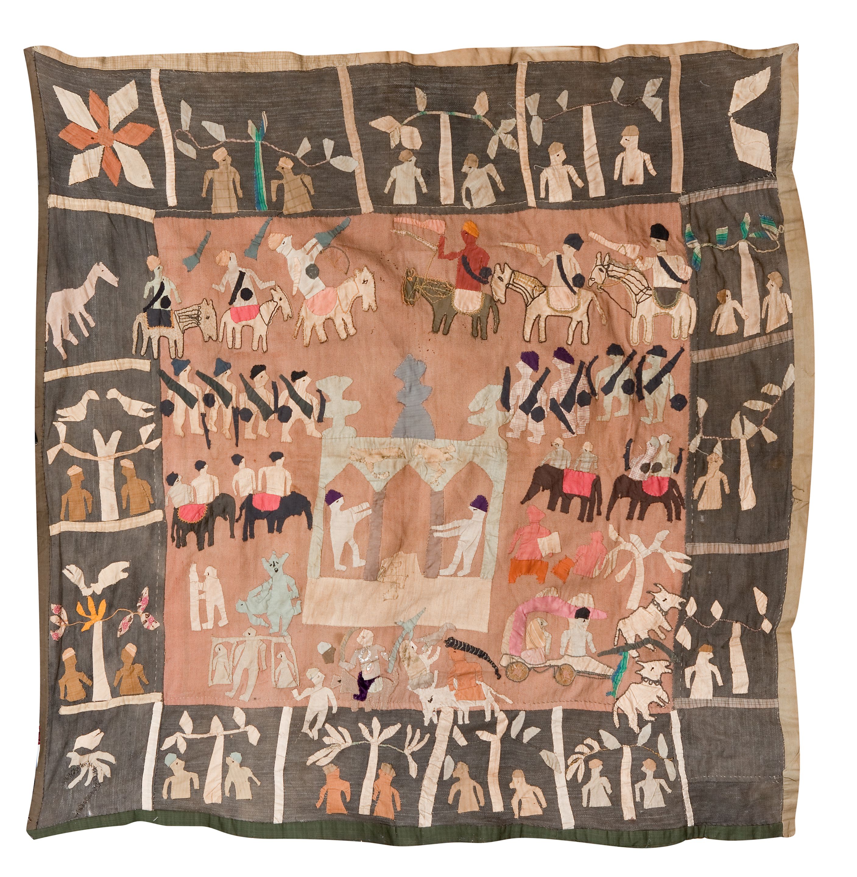 Bonhams : A Kanduri shrine cloth Uttar Pradesh, India
