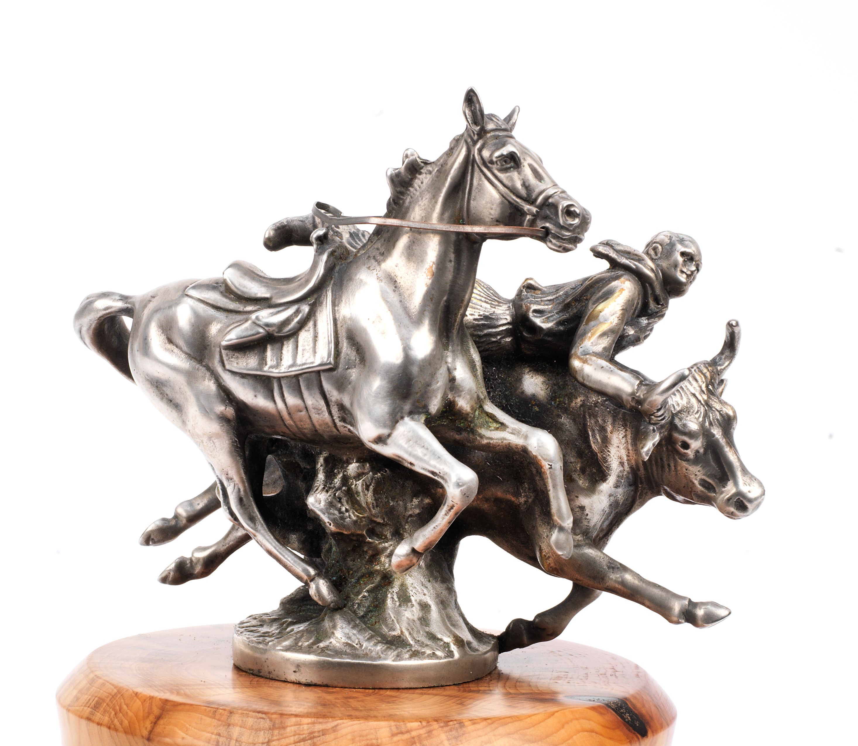Bonhams Cars : A 'Rodeo' mascot by A E Lejeune after the original ...