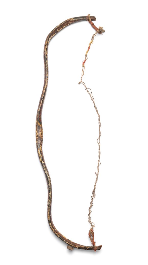 Bonhams : A Mughal lacquered wood bow India 17th/18th Century