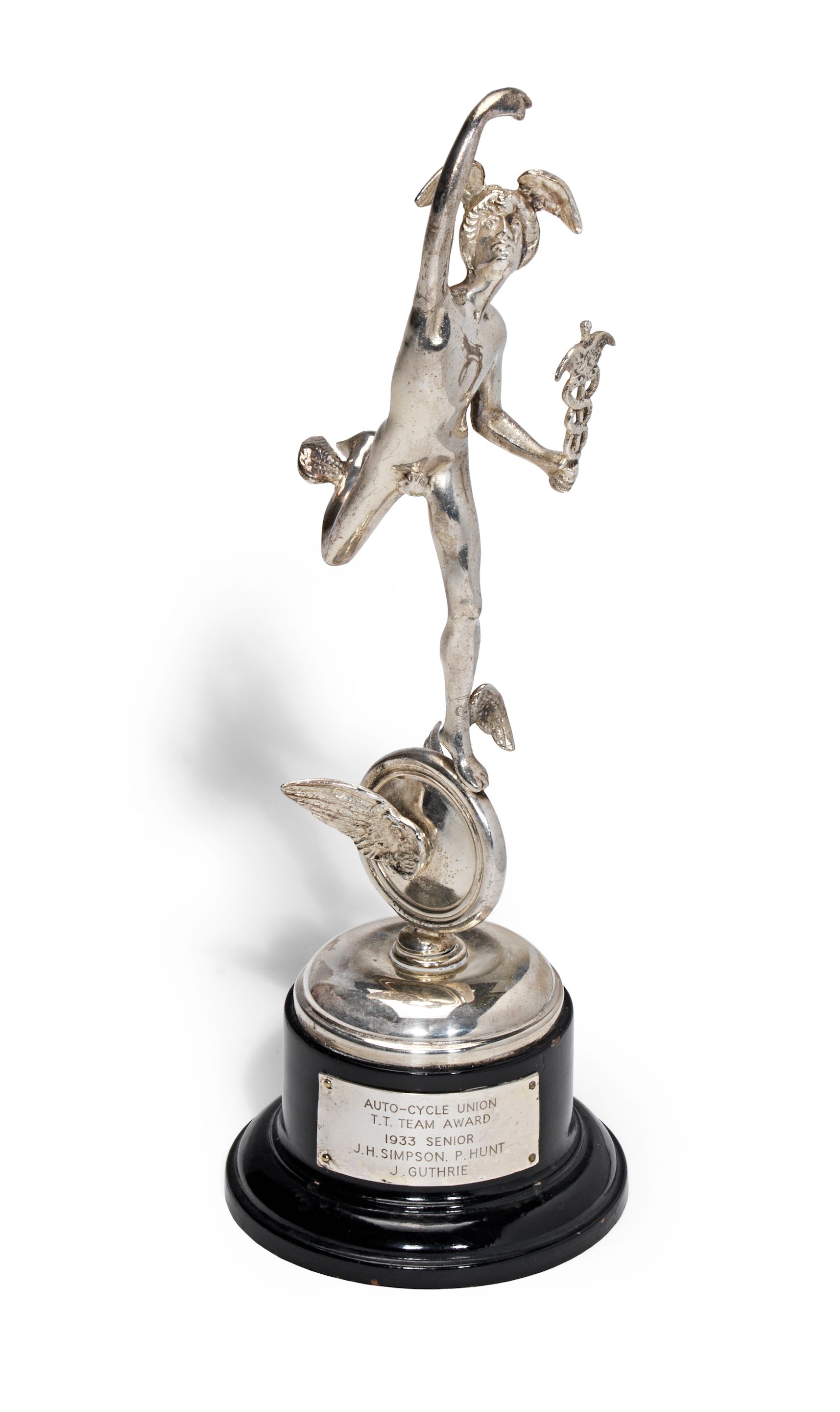 Bonhams Cars : An Isle of Man TT Silver Replica Trophy, 1933 Senior T.T ...