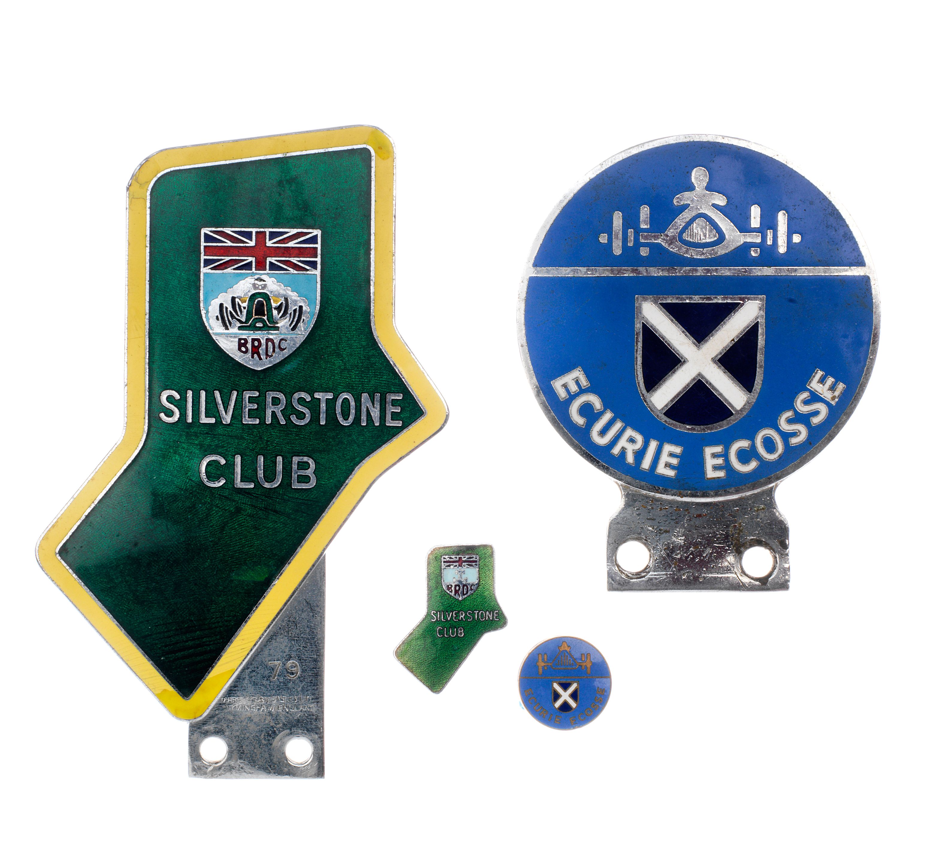 Bonhams Cars : An Ecurie Ecosse enamel car badge, ((4))