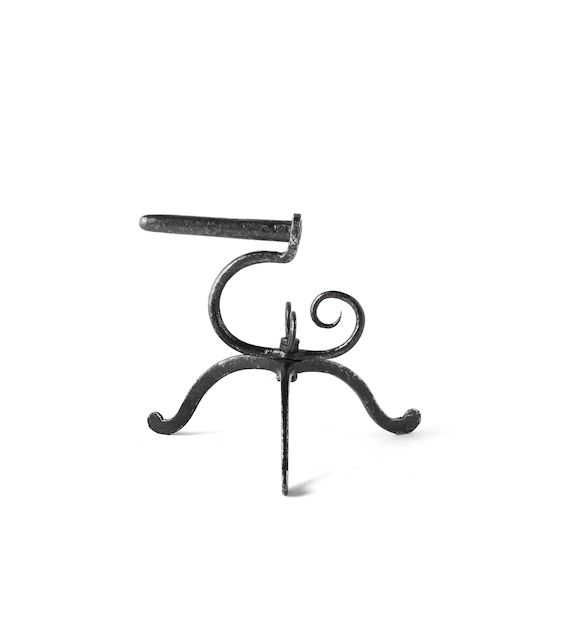 Bonhams : A wrought iron goffering iron, circa 1780-1820