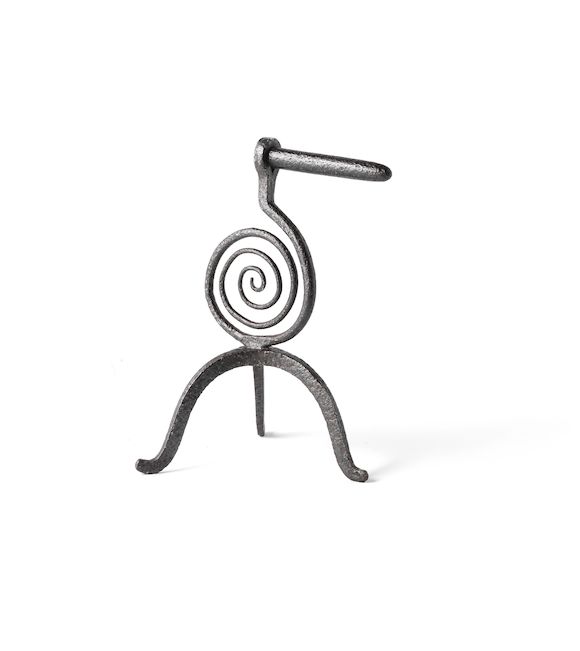Bonhams : A wrought iron goffering iron, British, circa 1780-1800