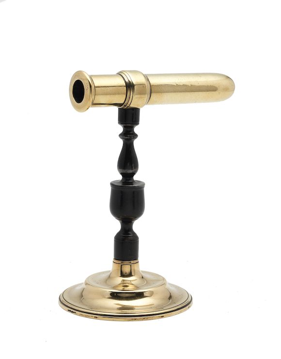 Bonhams : A cast brass and iron goffering iron, British, circa 1810-20