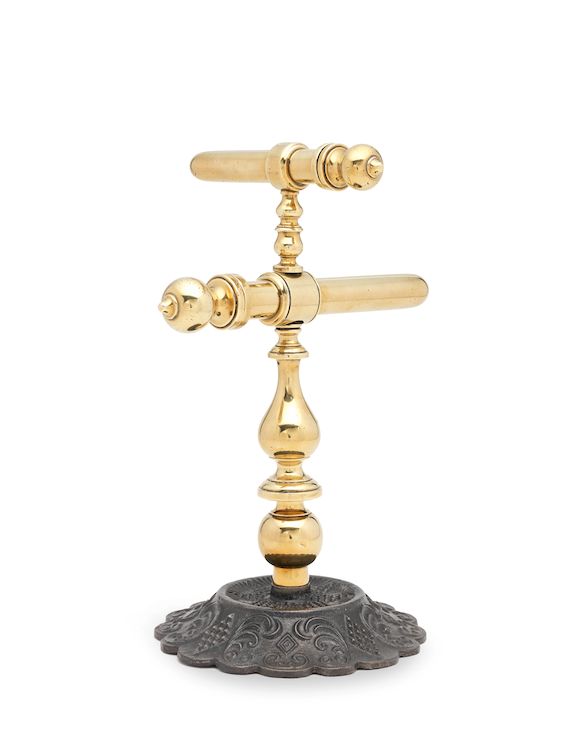 Bonhams : A brass and cast iron double goffering iron, British, circa ...