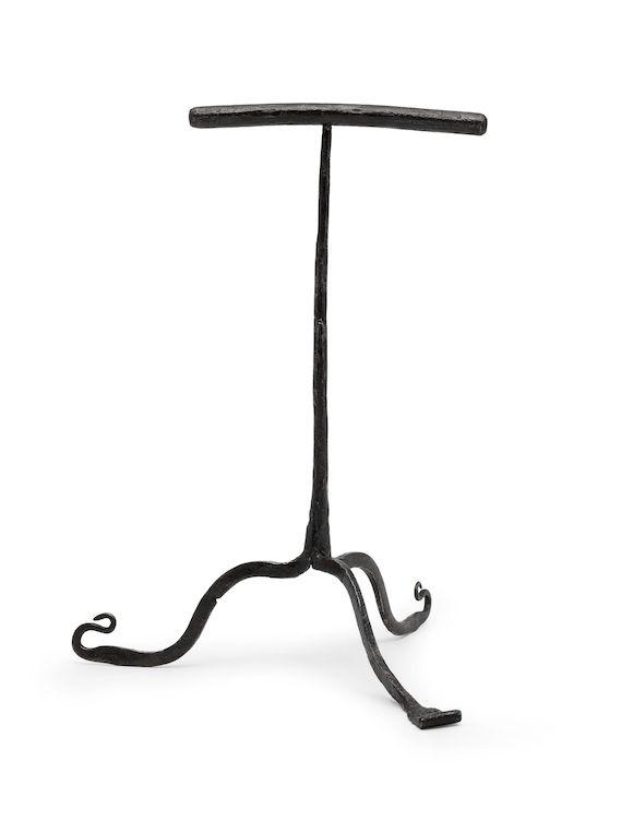 Bonhams : A wrought iron Fer à Giraffe, or frill iron, French, circa ...
