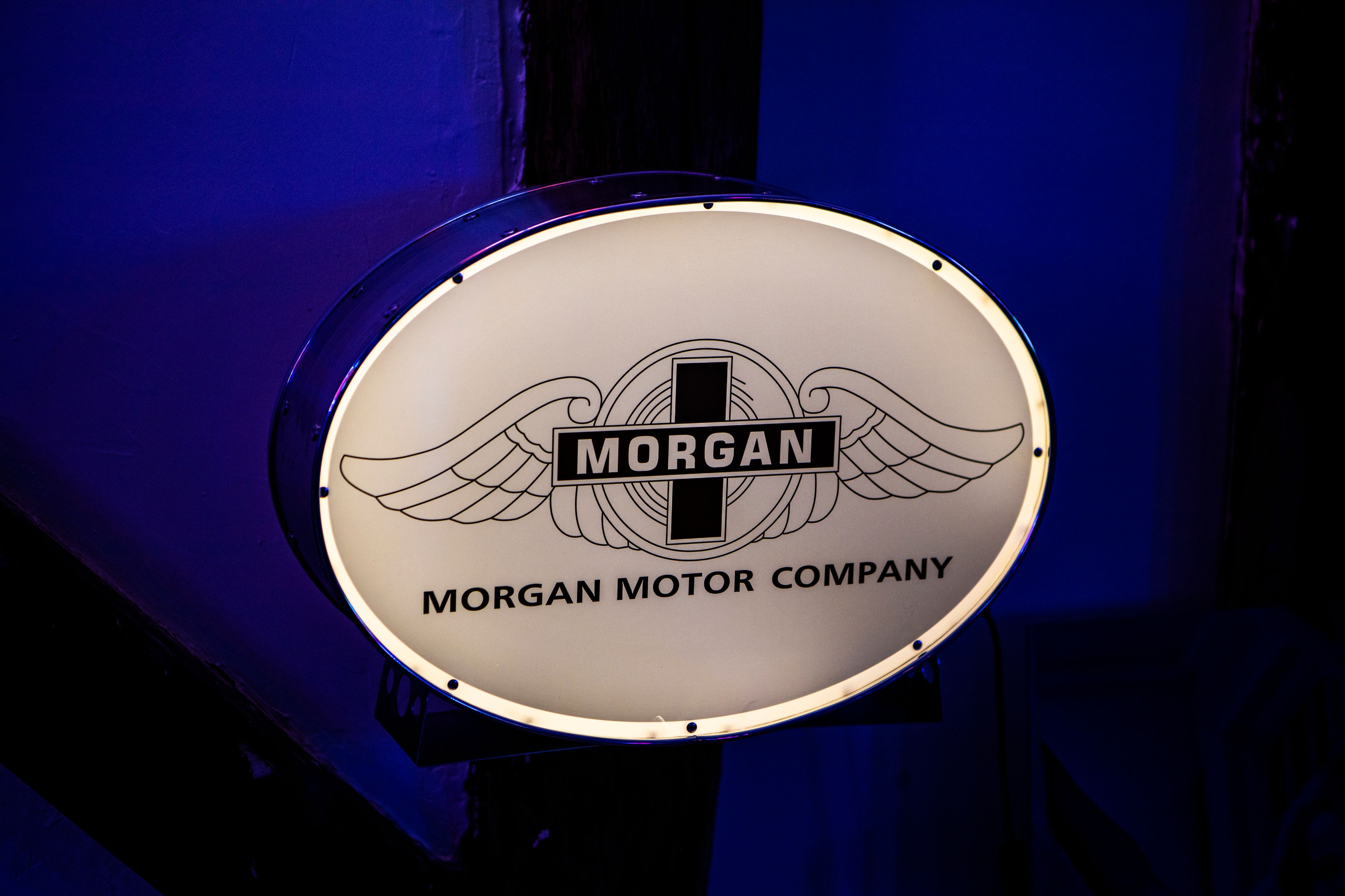 Bonhams Cars : A Morgan Motor Company illuminated light-box sign