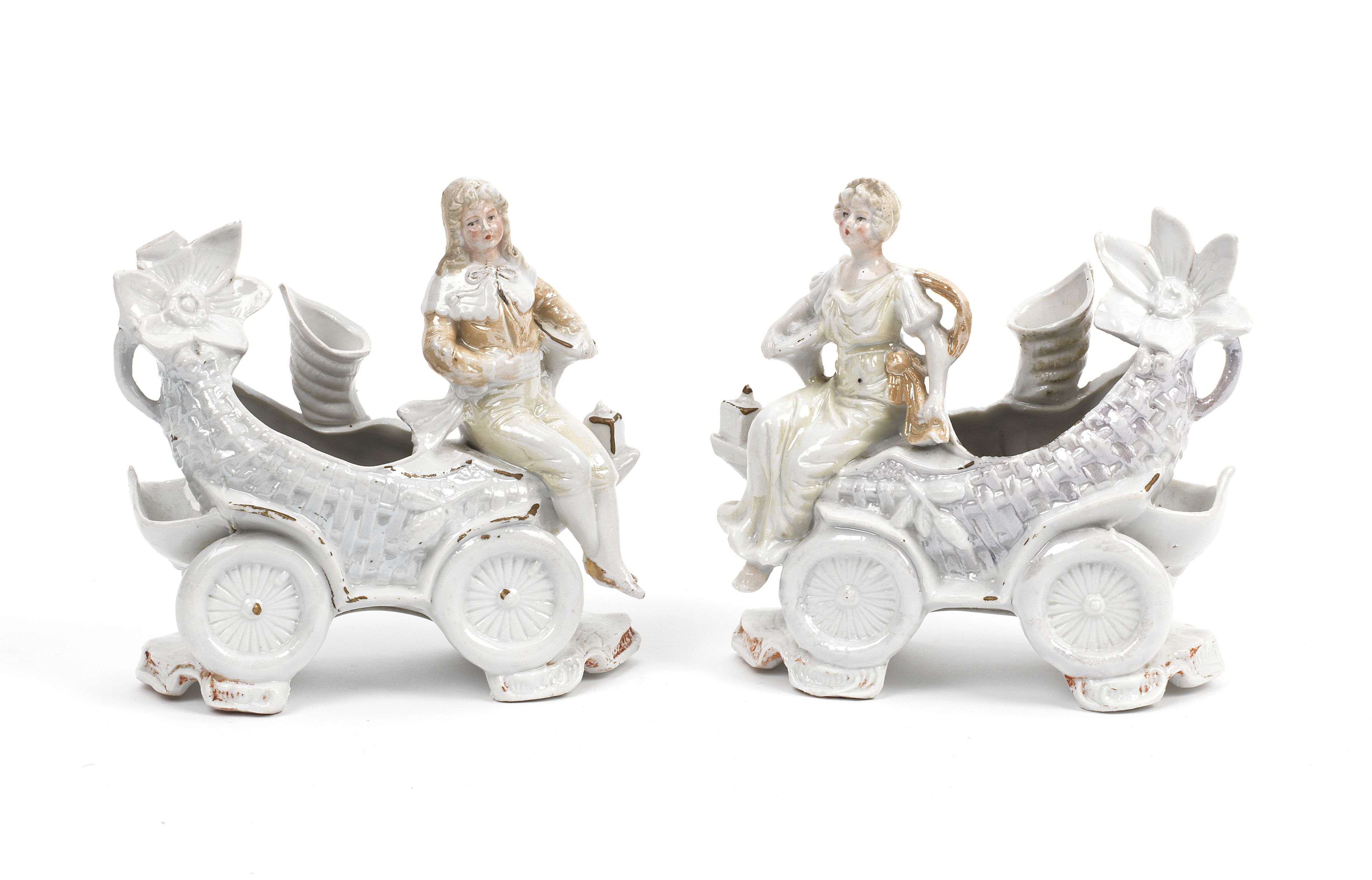 Bonhams Cars : A pair of ceramic decorative car fairings, French, circa ...