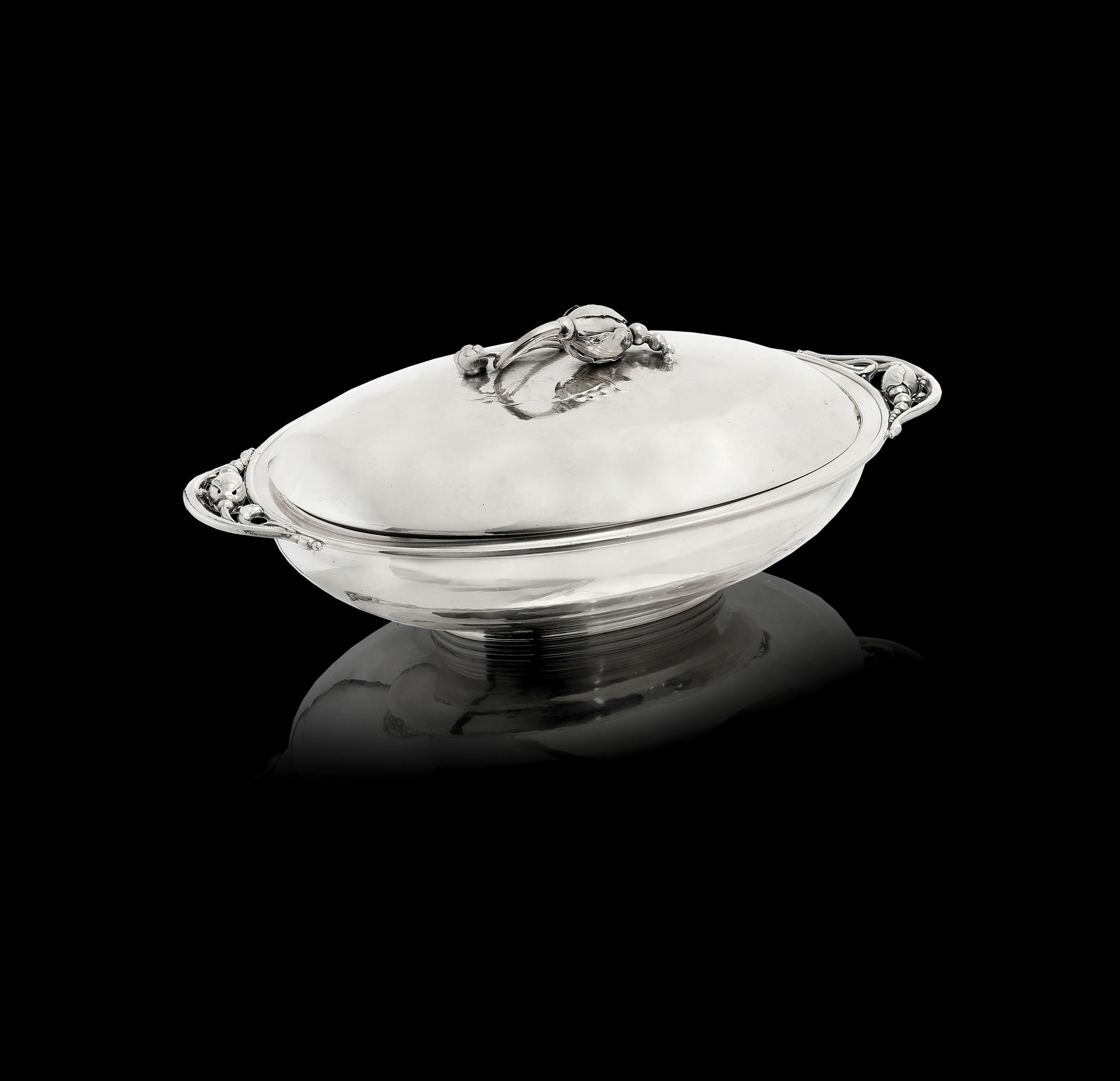 Bonhams : GEORG JENSEN a Danish silver blossom pattern tureen pattern ...