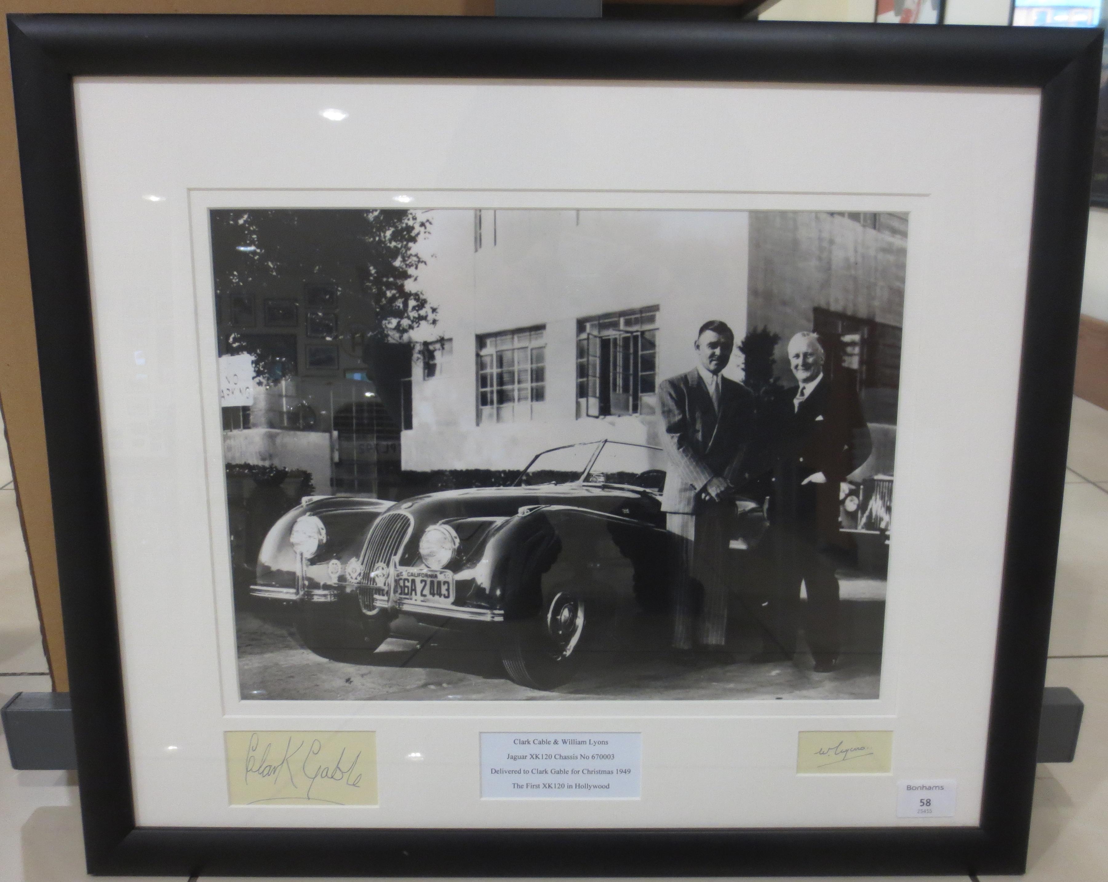 Bonhams Cars Clark Gable And Sir William Lyons
