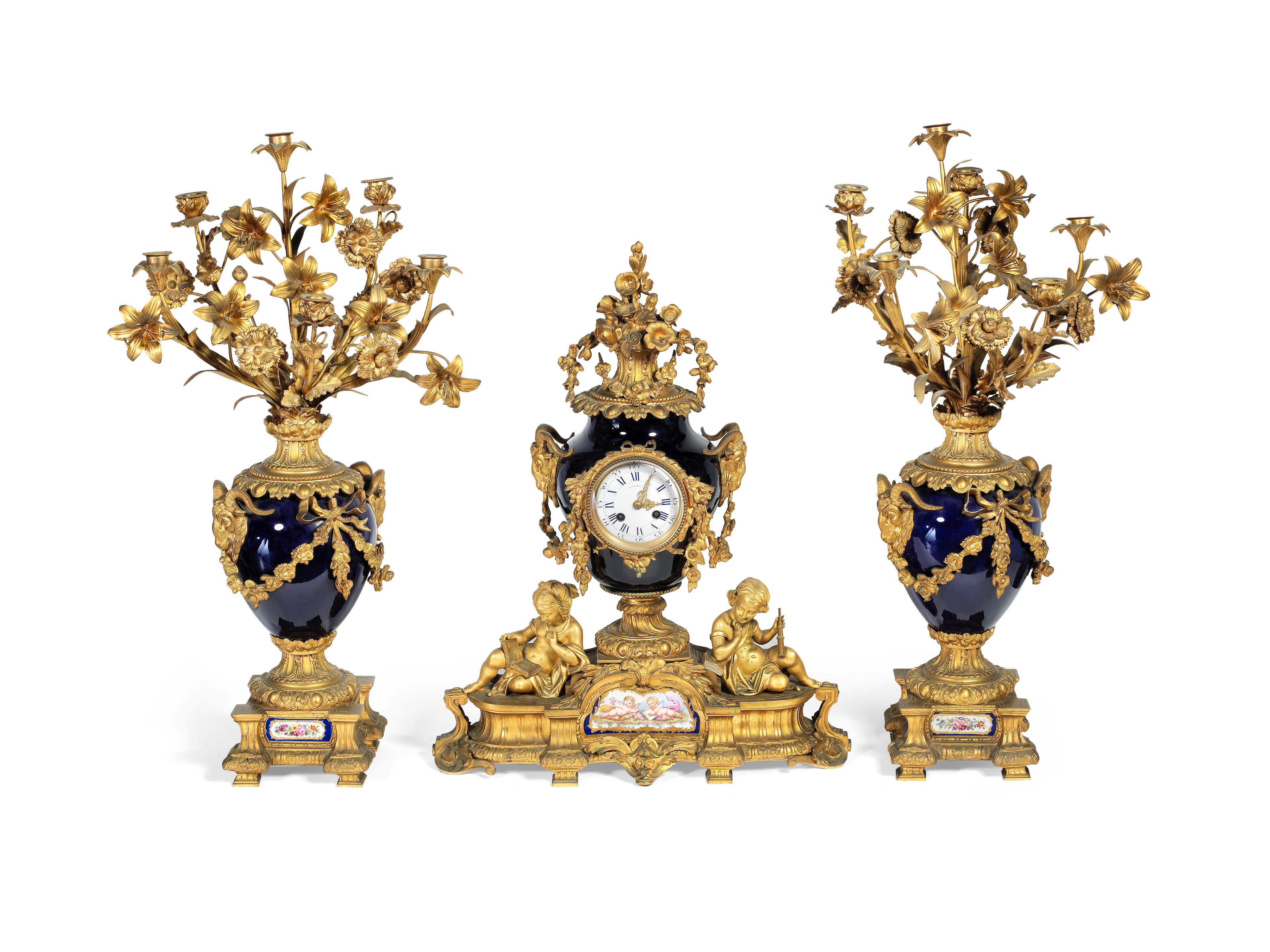 Bonhams A Late 19th Century French Gilt Bronze Mounted And Serves