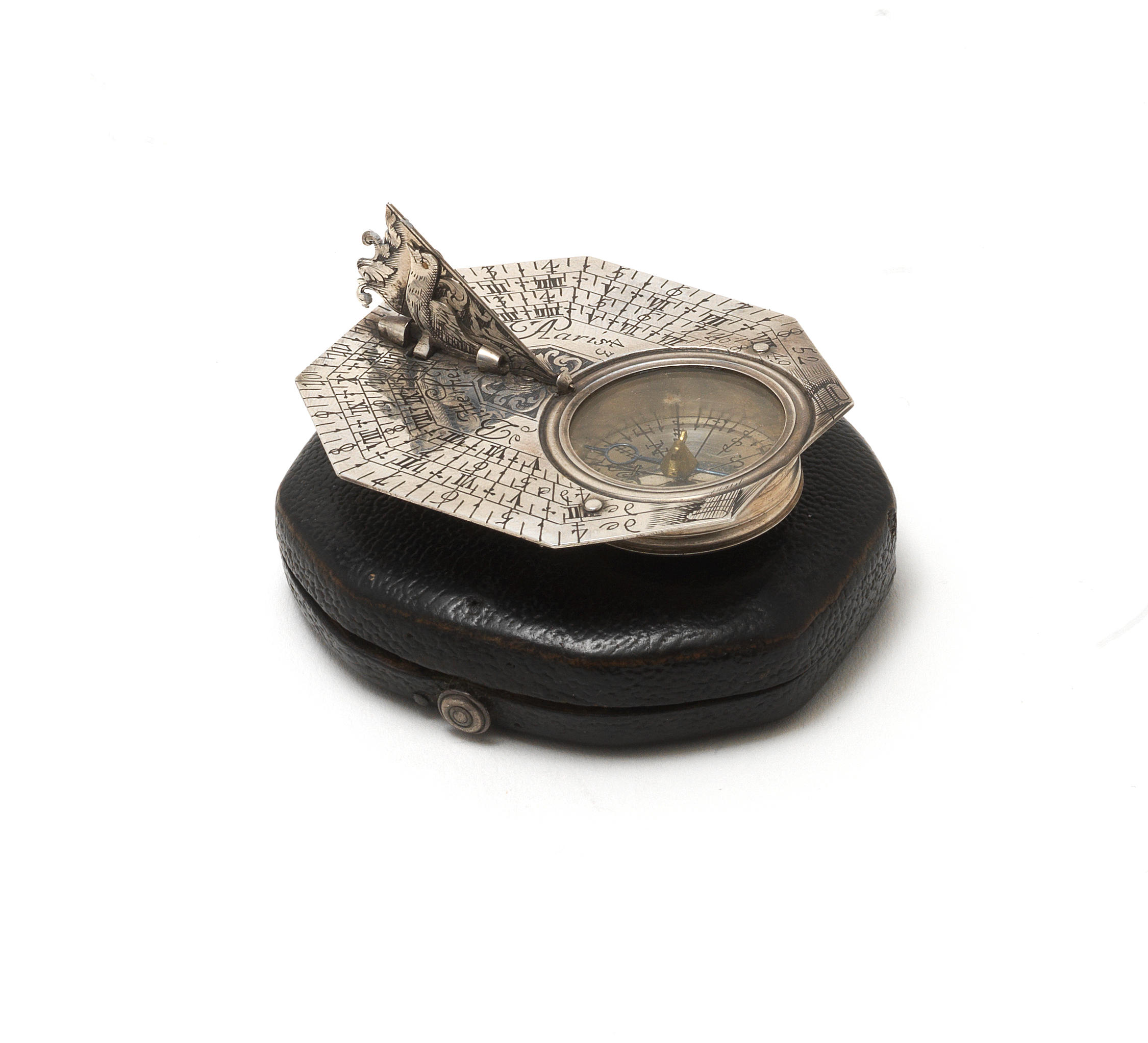 Bonhams A Silver Butterfield Dial French Early 18th Century