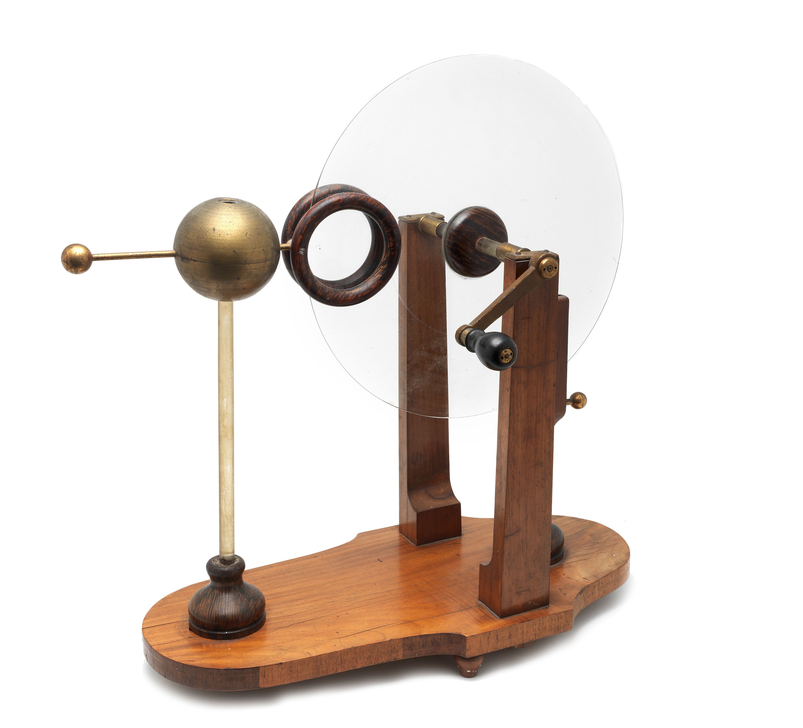 Bonhams : An electrostatic generator, probably Dutch, early 19th century,