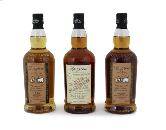 Bonhams : Longrow-7 year old-2000 (6) Longrow-10 year old-1994 (3 ...