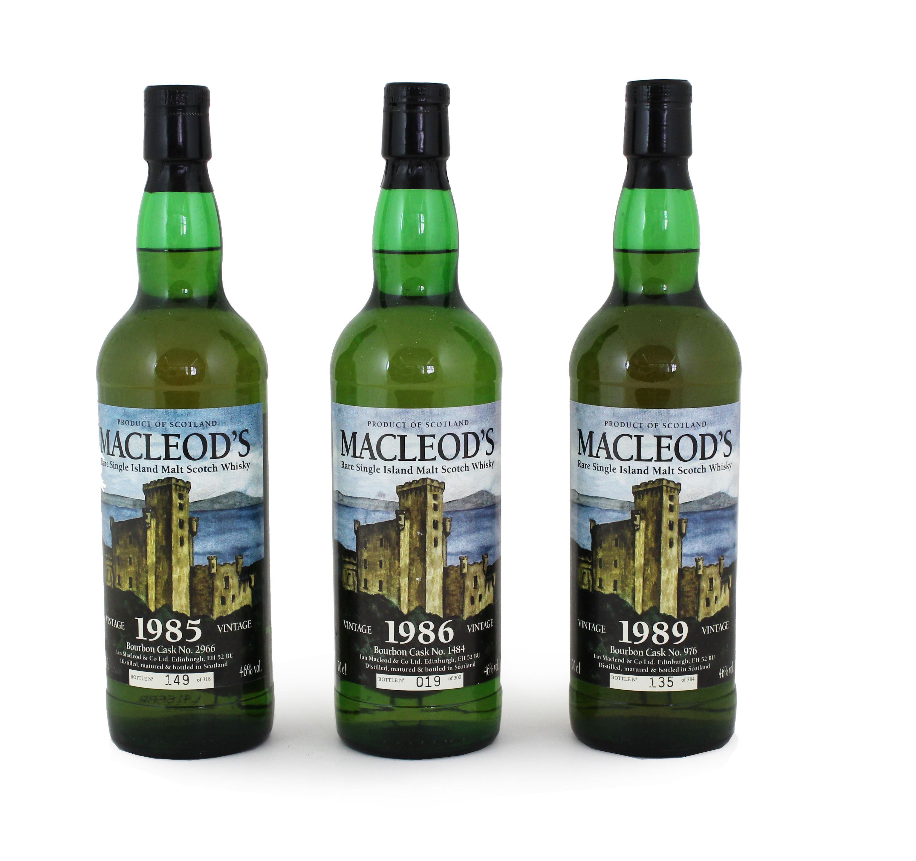 Bonhams : MacLeod's Vintage-1985 (2) MacLeod's Vintage-1986 (2) Macleod ...