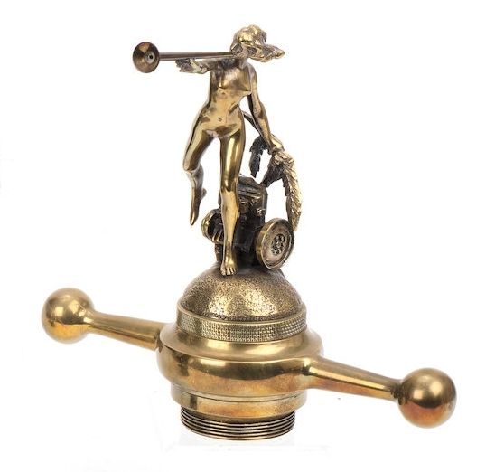 Bonhams Cars : A replica La Renomee mascot for Ballot Cars,