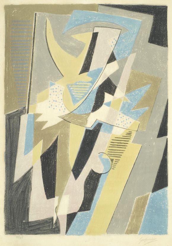 Bonhams : Gino Severini (Italian, 1883-1966) Pas de Deux; Danseuse ...
