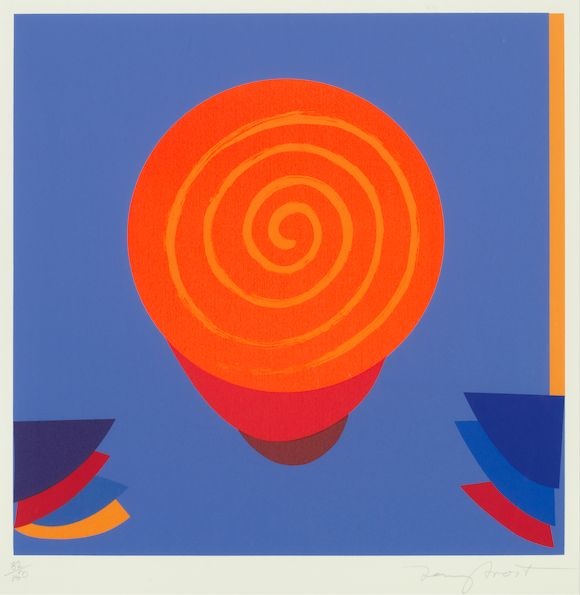 Bonhams : Sir Terry Frost, R.A. (British, 1915-2003) Orange and Blue ...