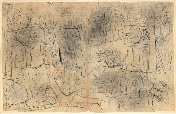 Bonhams : Raja Umed Singh and his minister, Zalim Singh, shooting ...