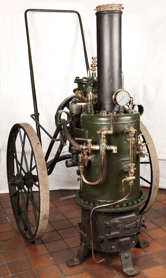 Bonhams : A WORLD WAR II MERRYWEATHER MANUAL STEAM FIRE ENGINE, built ...