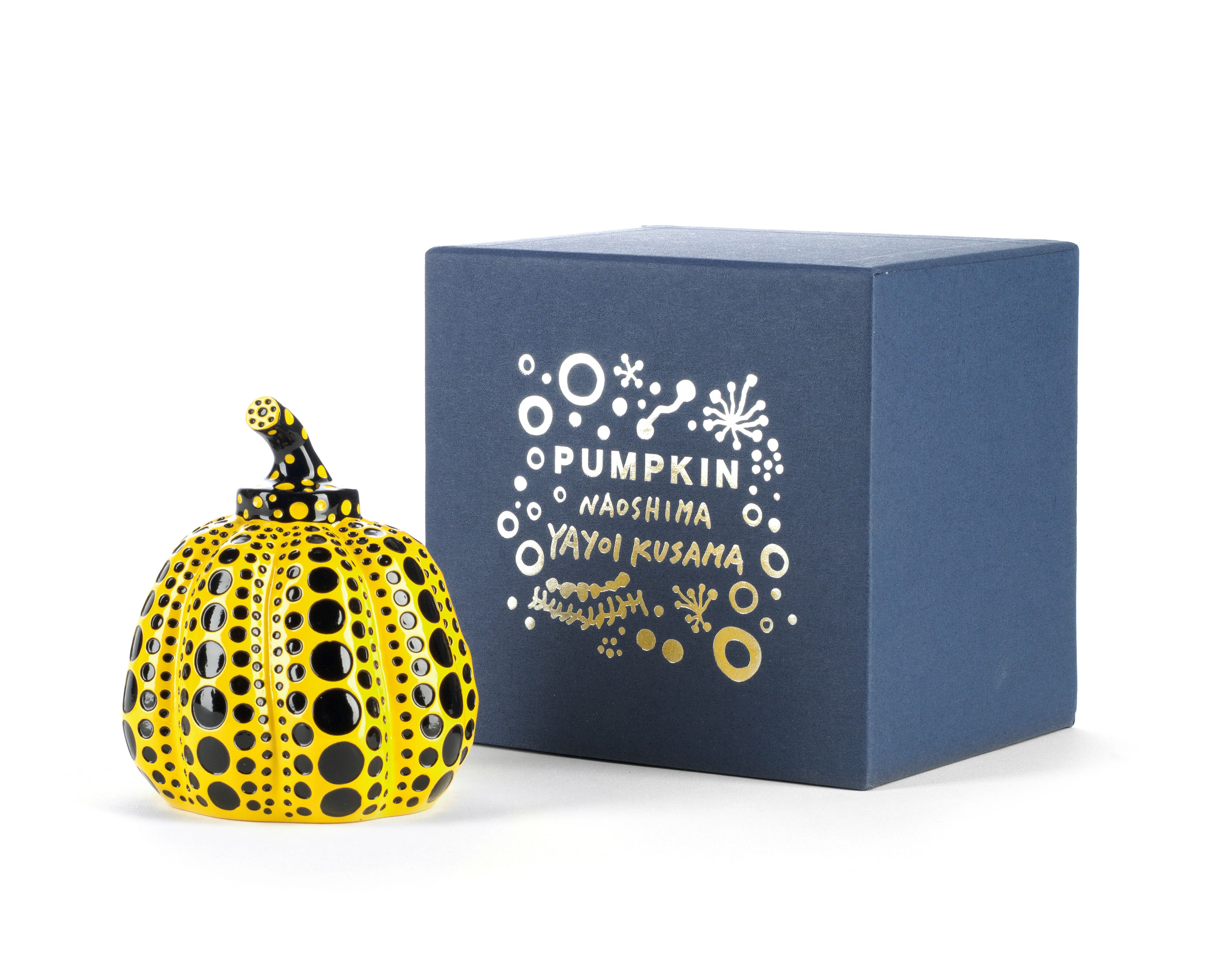 Bonhams : Yayoi Kusama (Japanese, born 1929) Pumpkin Multiple (Yellow ...