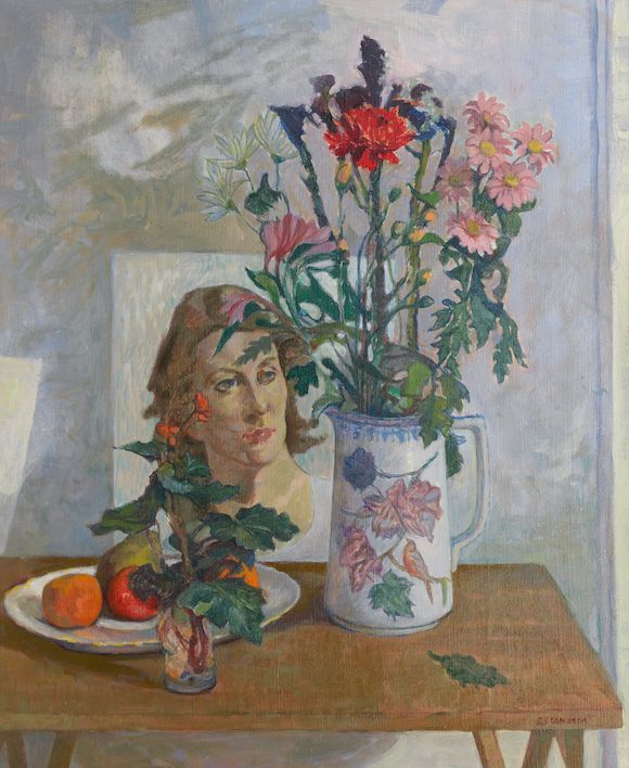 Bonhams : Gordon Stewart Cameron (1916-1994) Tabletop still life with ...