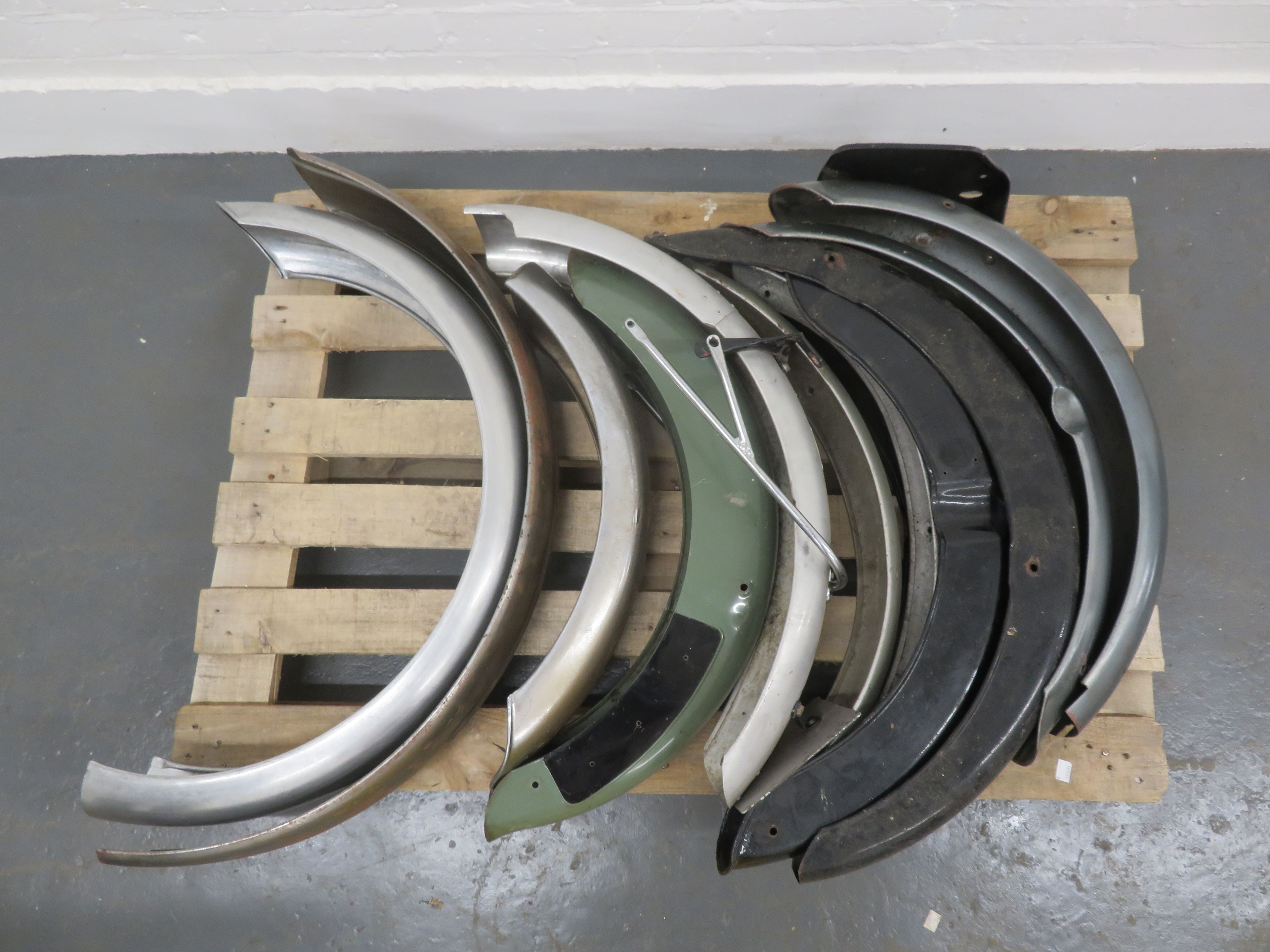 Bonhams Cars : A quantity of mudguards