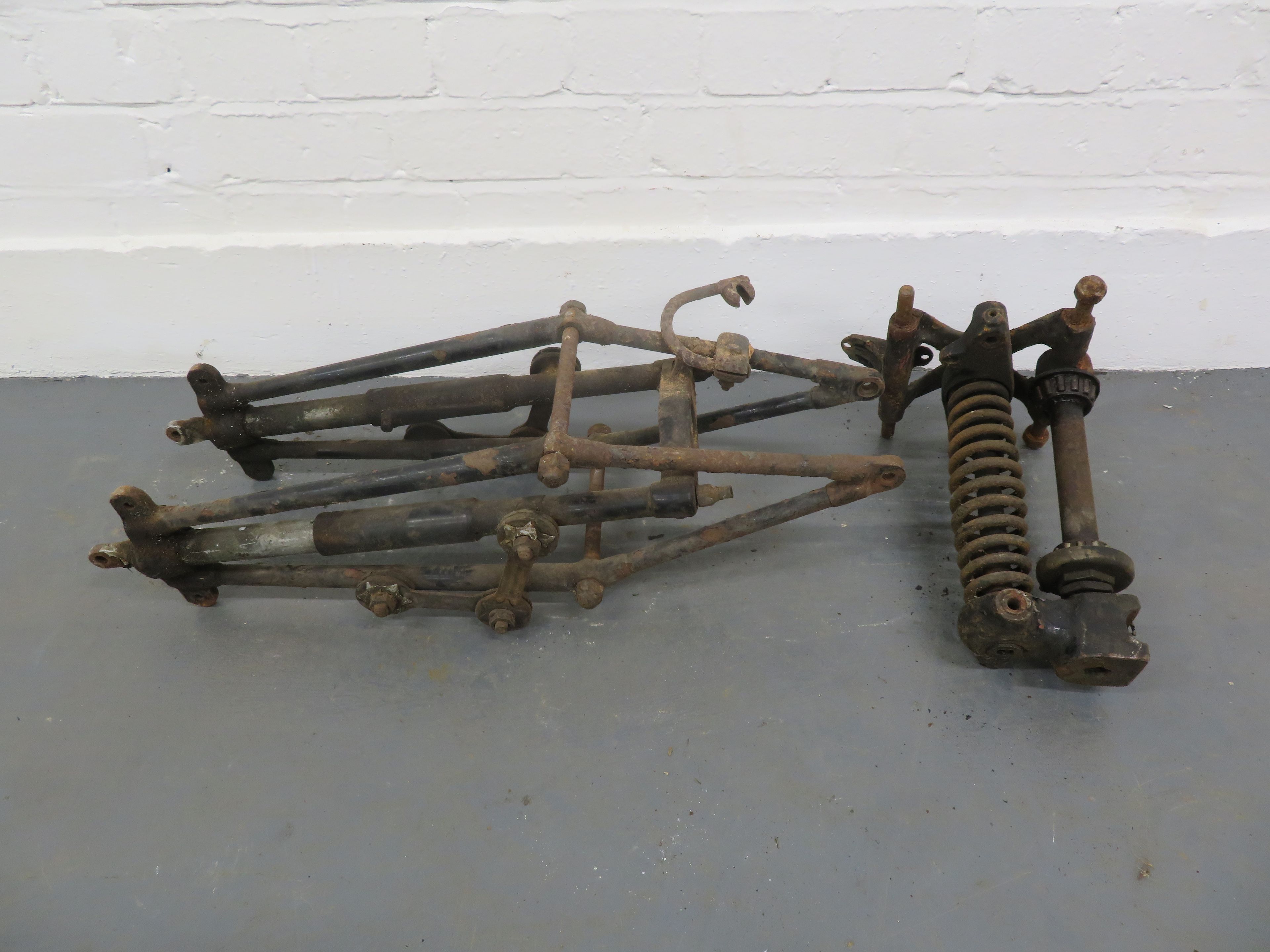 Bonhams Cars : A set of Scott 'Kite' forks ((2))