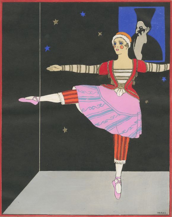 Bonhams : BALLET RUSSES AND NIJINSKY BARBIER (GEORGES) Designs on the ...