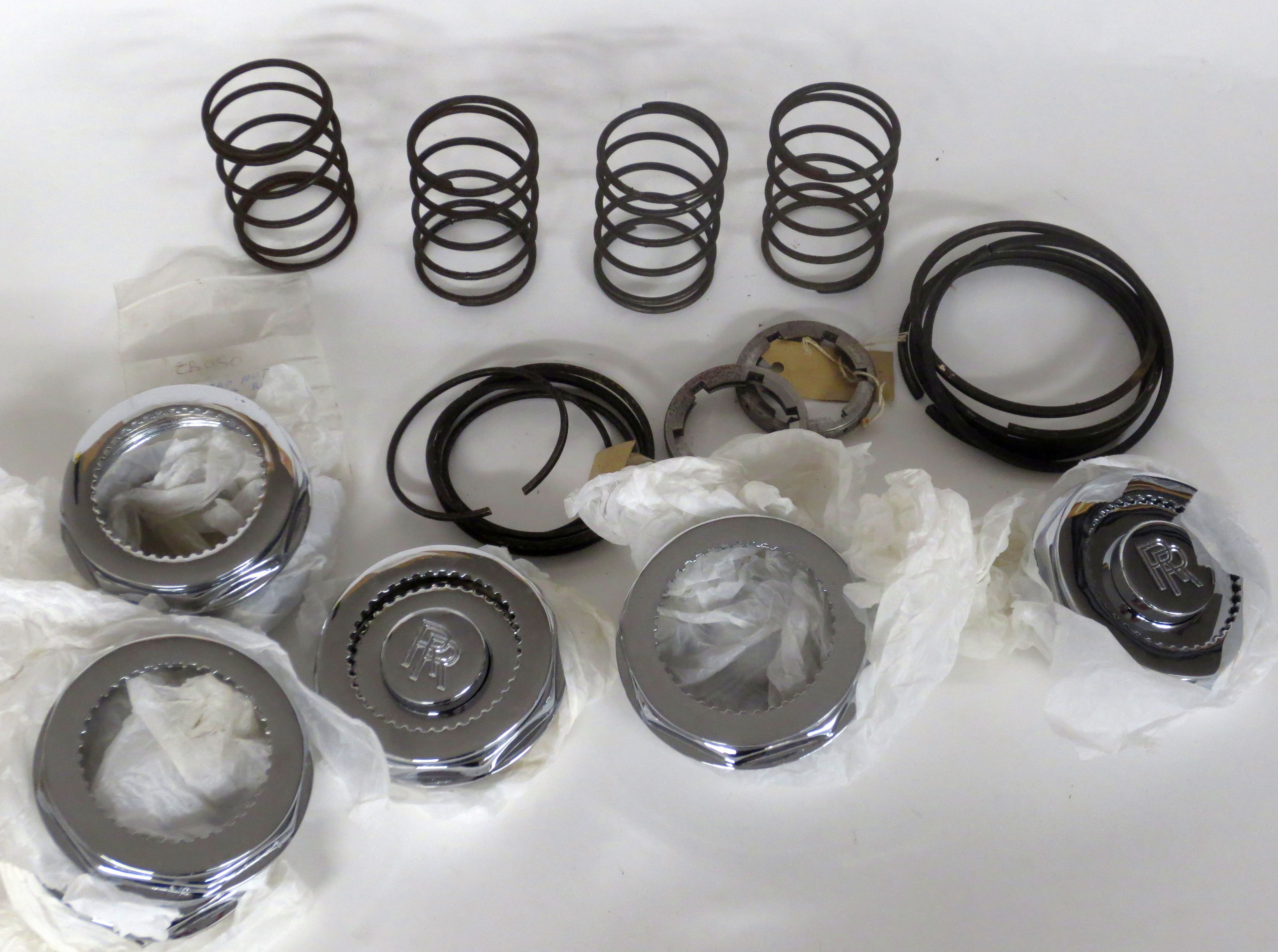 Bonhams Cars : A set of four Rolls-Royce 20/25Hp hub centre assemblies ...