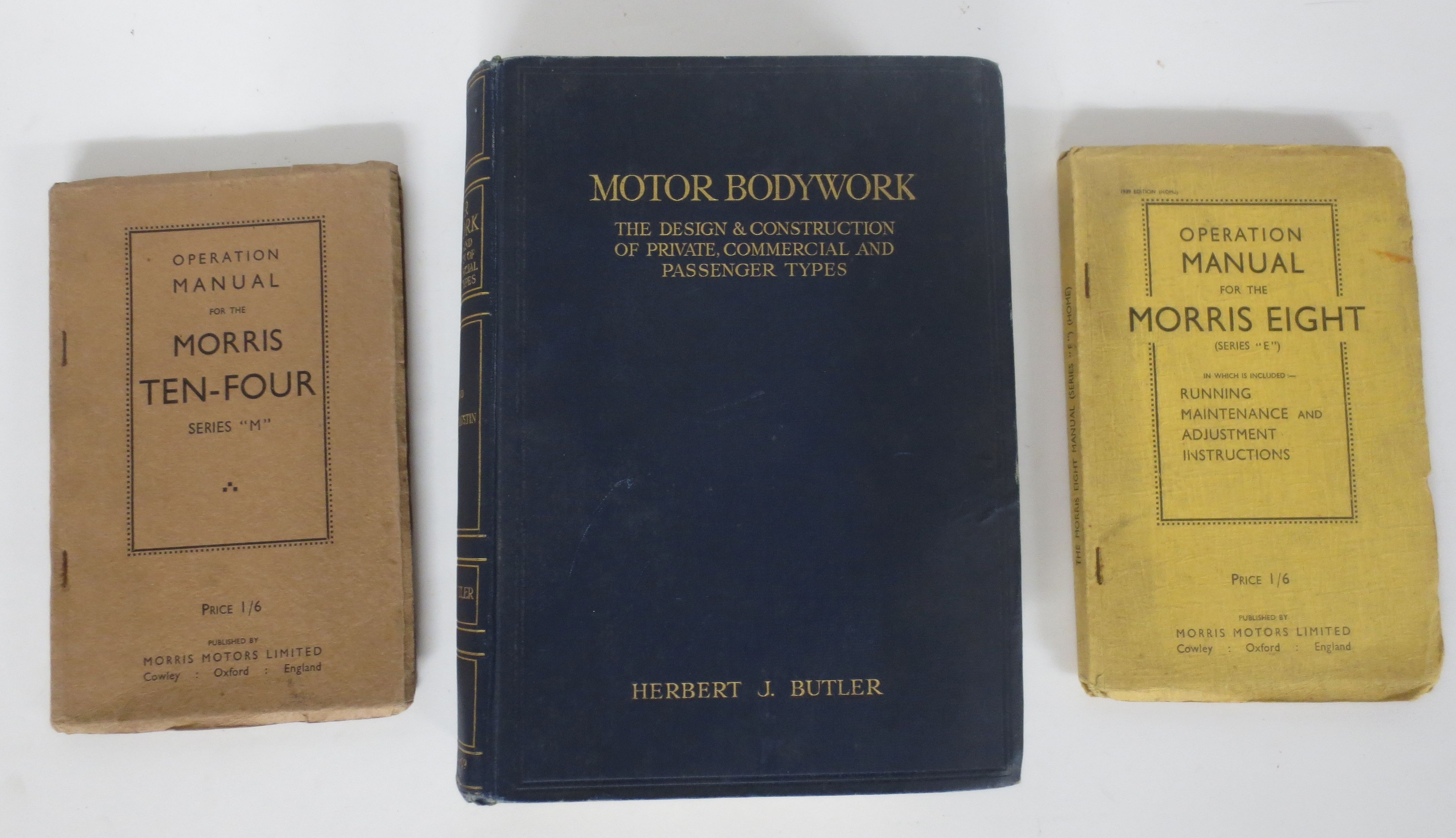 Bonhams Cars : Herbert J.Butler: Motor Bodywork; published 1924, ((3))