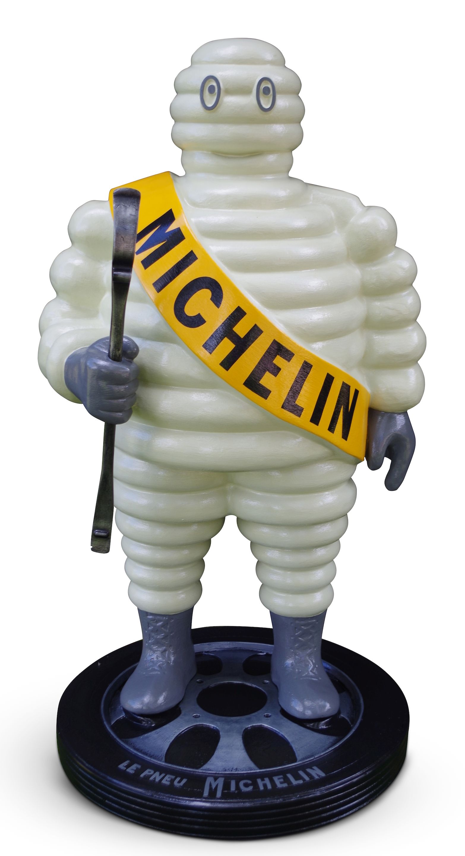 Bonhams Cars : A hand-painted 'Mr Bibendum' standing forecourt figure,