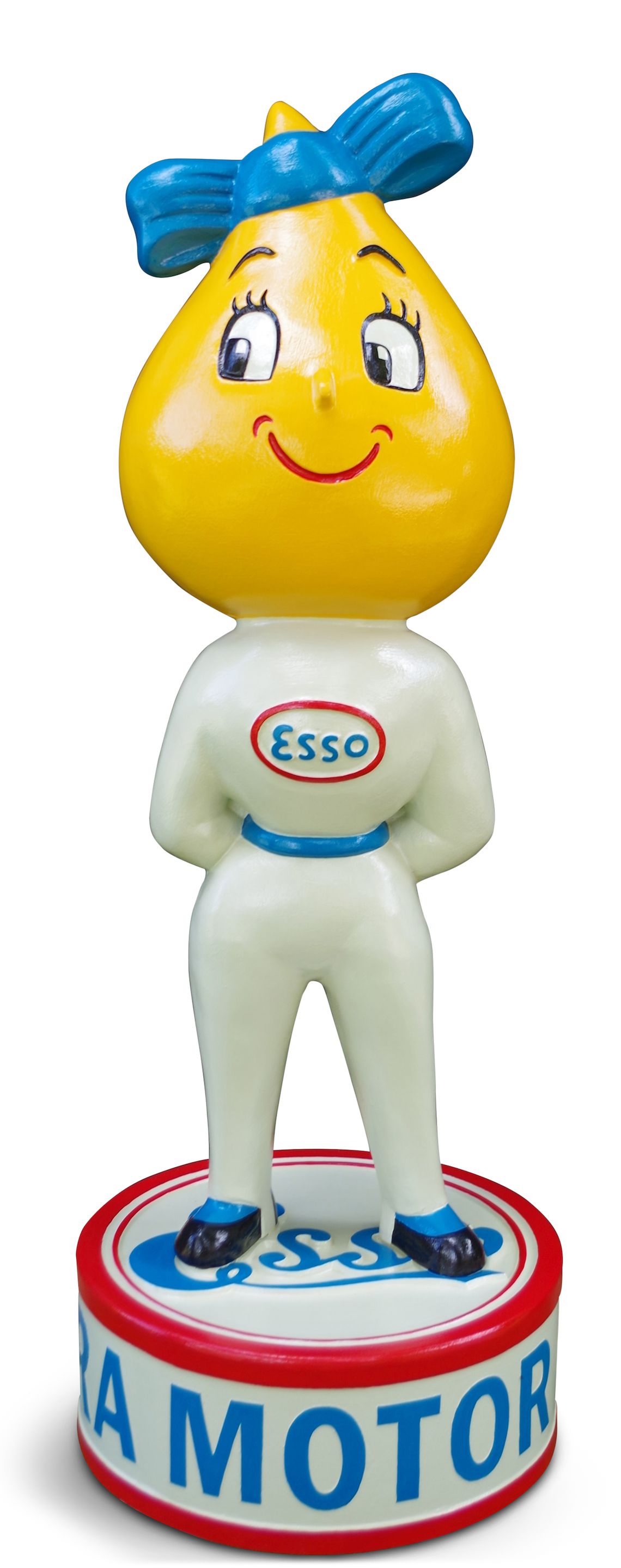 Bonhams Cars : A hand-painted 'Miss Drip' standing forecourt figure,