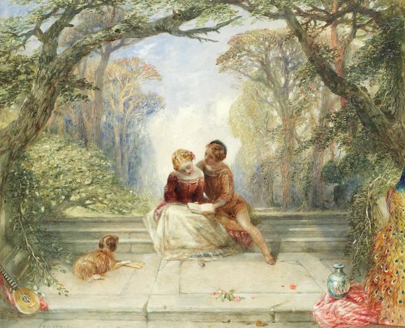 Bonhams : Alfred Joseph Woolmer (British, 1805-1892) 'Early Summer'