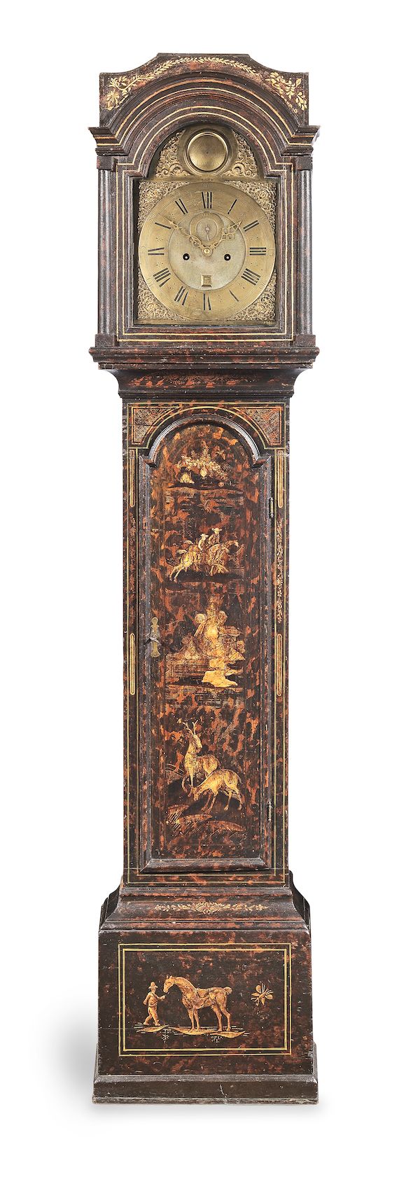 Bonhams : An mid 18th century and later simulated tortoiseshell and ...