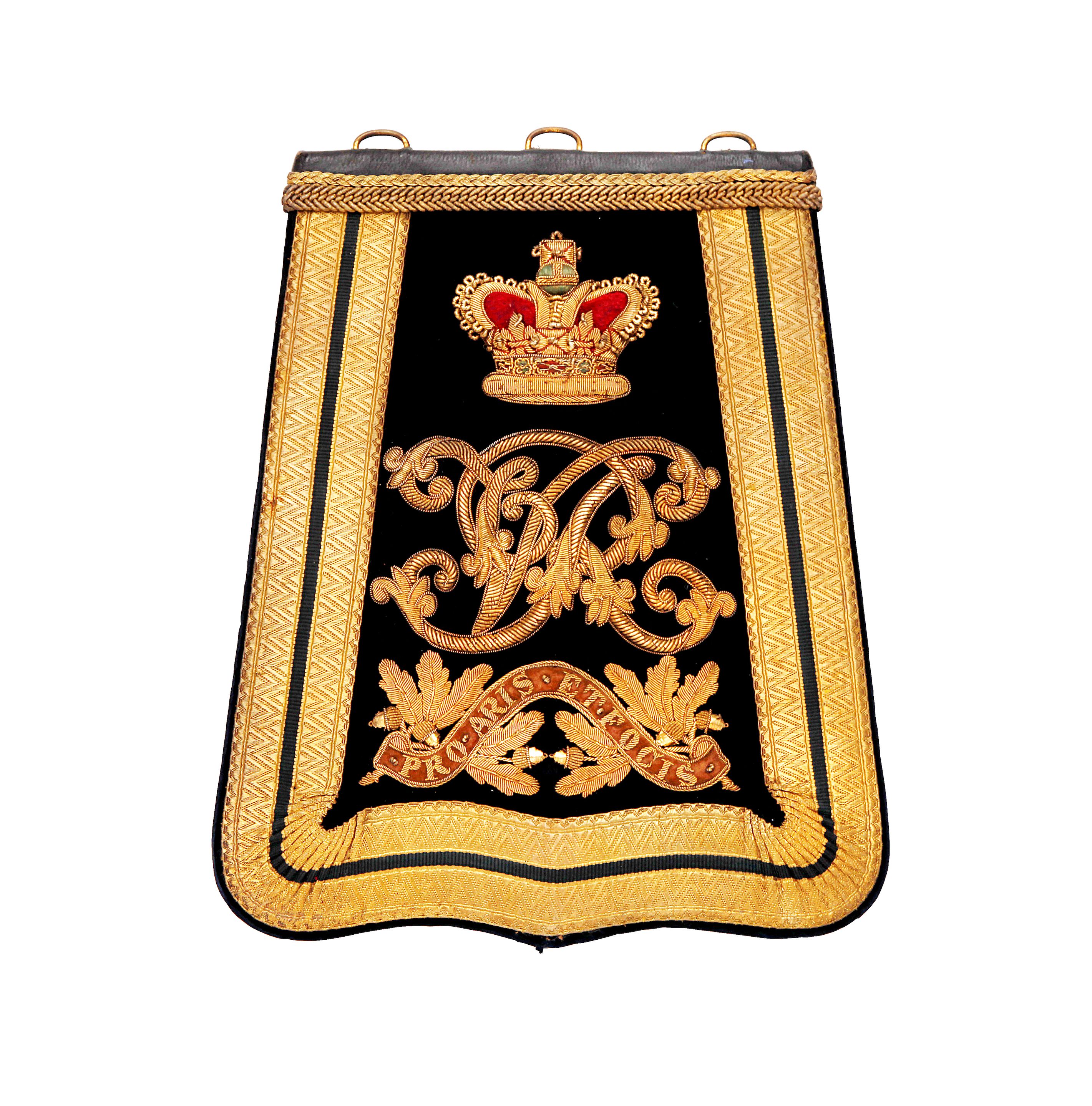 Bonhams : A Fine Officer's Full Dress Sabretache To The Middlesex ...