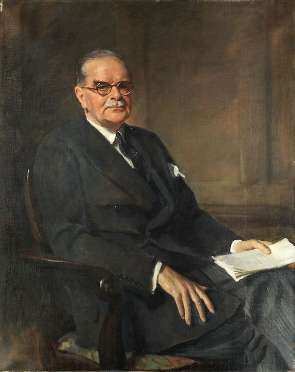 Bonhams : Sir Oswald Birley (British, 1880-1952) Portrait of Sir ...