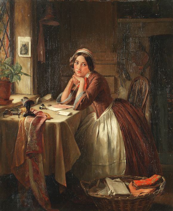 Bonhams : Circle of John Callcott Horsley, RA (British, 1817-1903) The ...