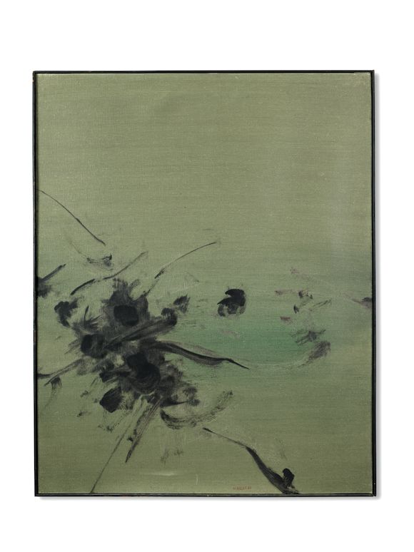 Bonhams : Nasser Assar (Iran, 1928-2011) Abstract Composition