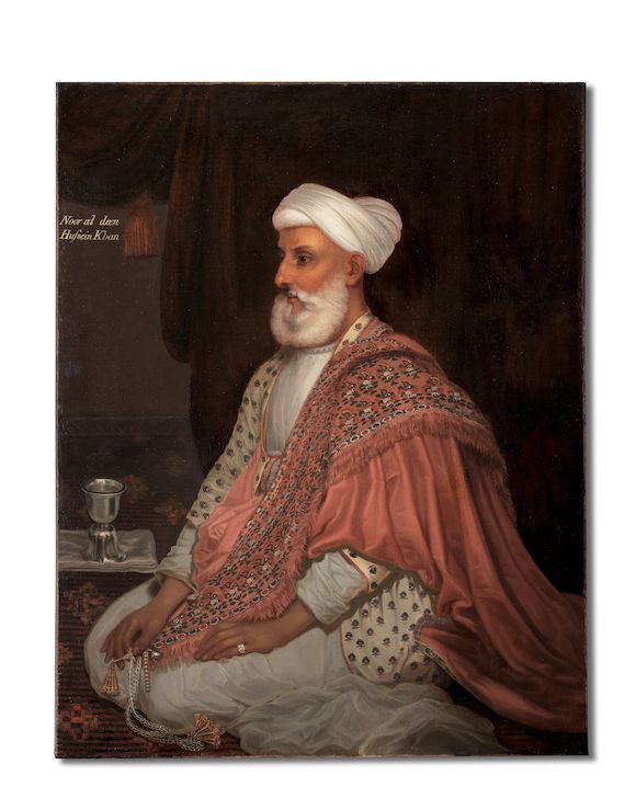 Bonhams : James Wales (British, 1747-95), Nur al-din Hussein Khan, the ...