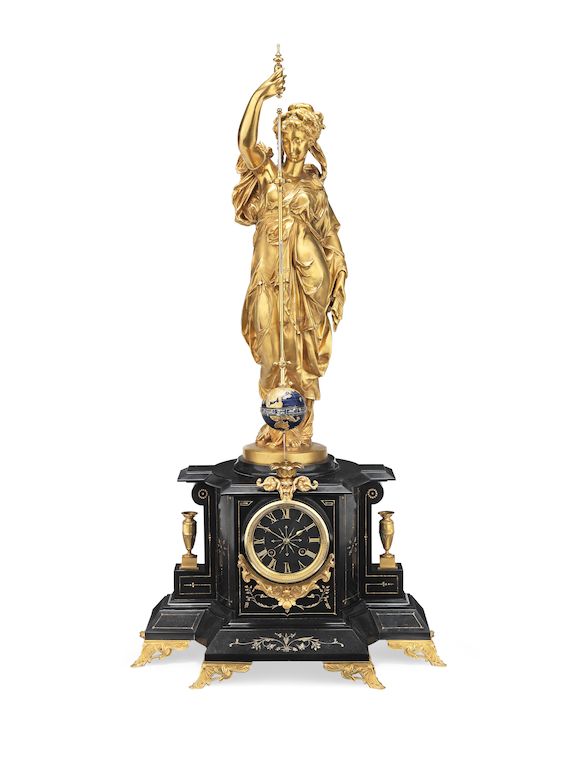 Bonhams : A large and impressive late 19th century French gilt bronze ...