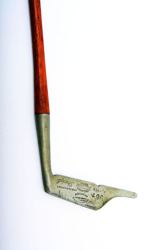 Bonhams : J.P. COCHRANE: AN UNUSUALLY SHAPED METAL HEADED 'UOT' PUTTER ...