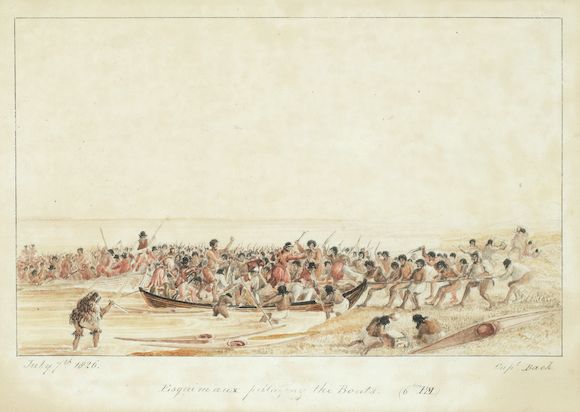 Bonhams : Admiral Sir George Back (British, 1796-1878) 'Esquimaux ...