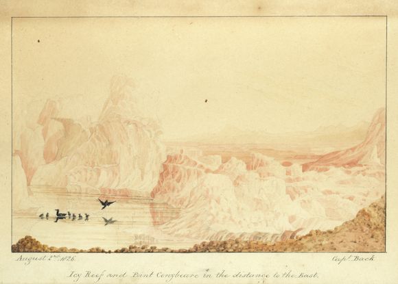 Bonhams : Admiral Sir George Back (British, 1796-1878) 'Icy Reef and ...