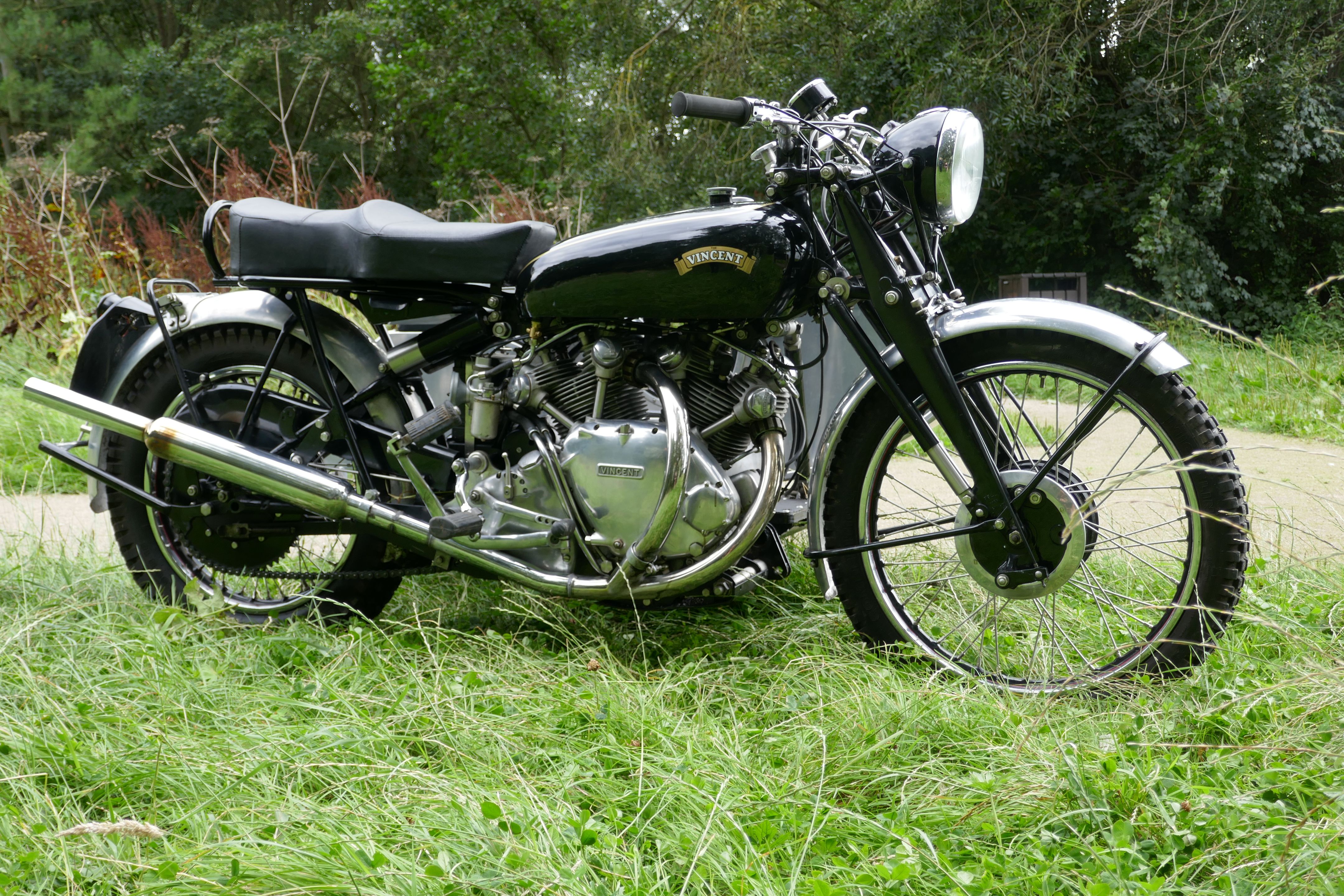 Bonhams Cars : 1950 Vincent 998cc Rapide Trials Motorcycle Combination ...
