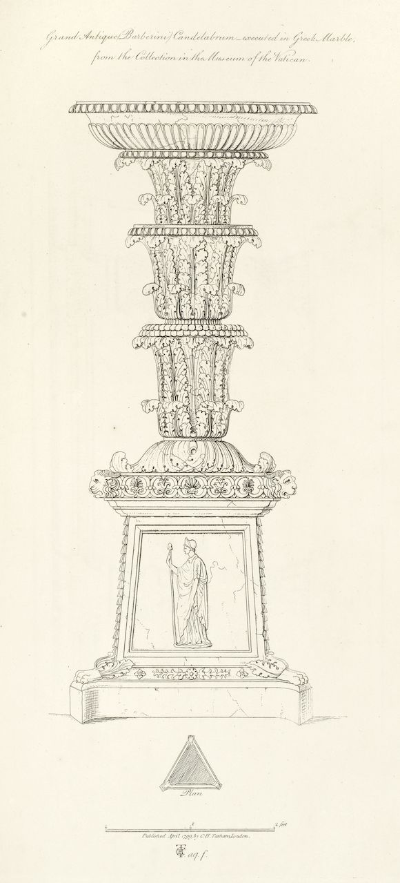 Bonhams : ARCHITECTURE TATHAM (CHARLES HEATHCOTE) Etchings ...